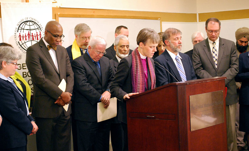 Faith coalition backs Obama gun plan