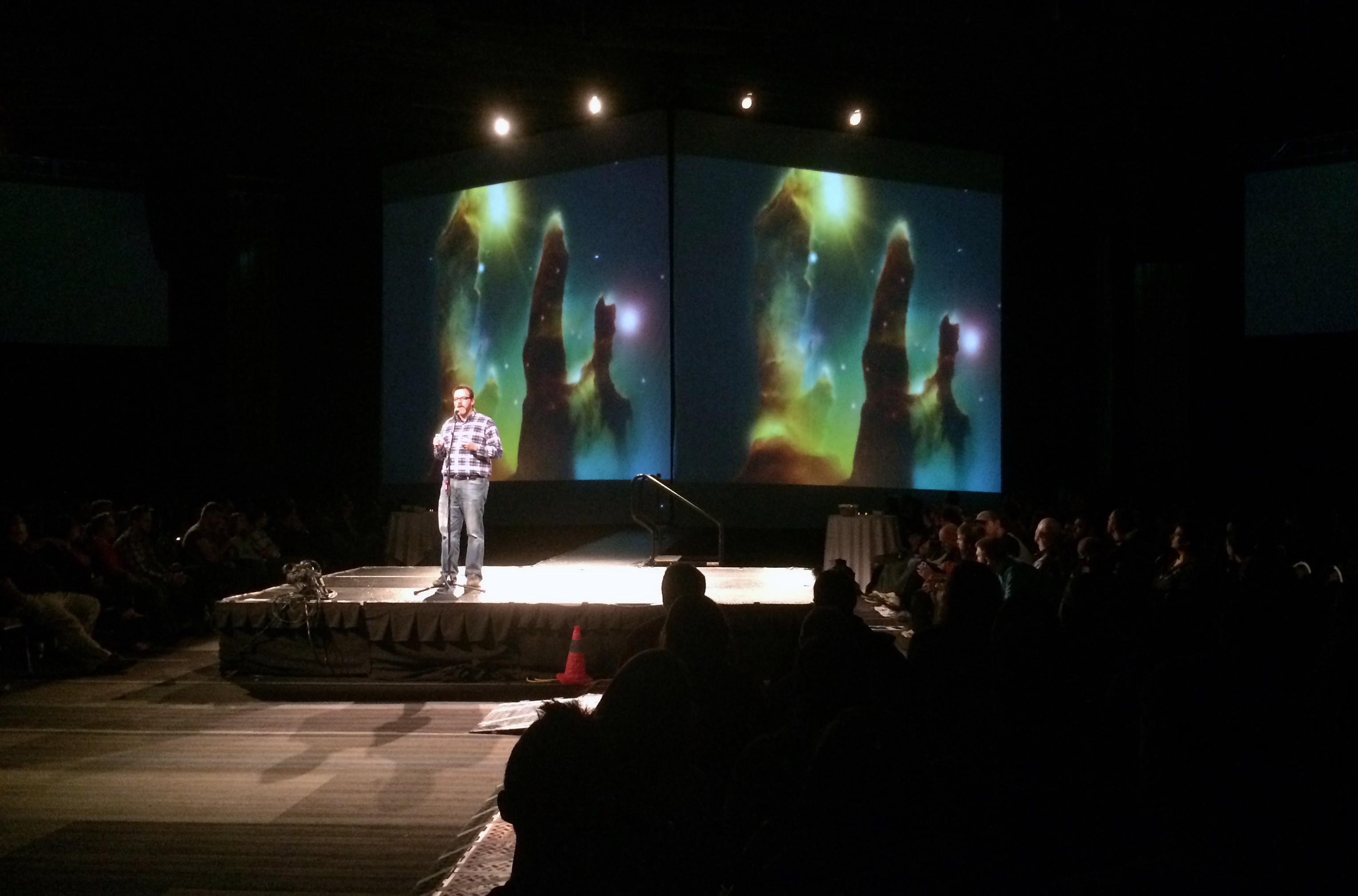 Science Mike brings religion, science together