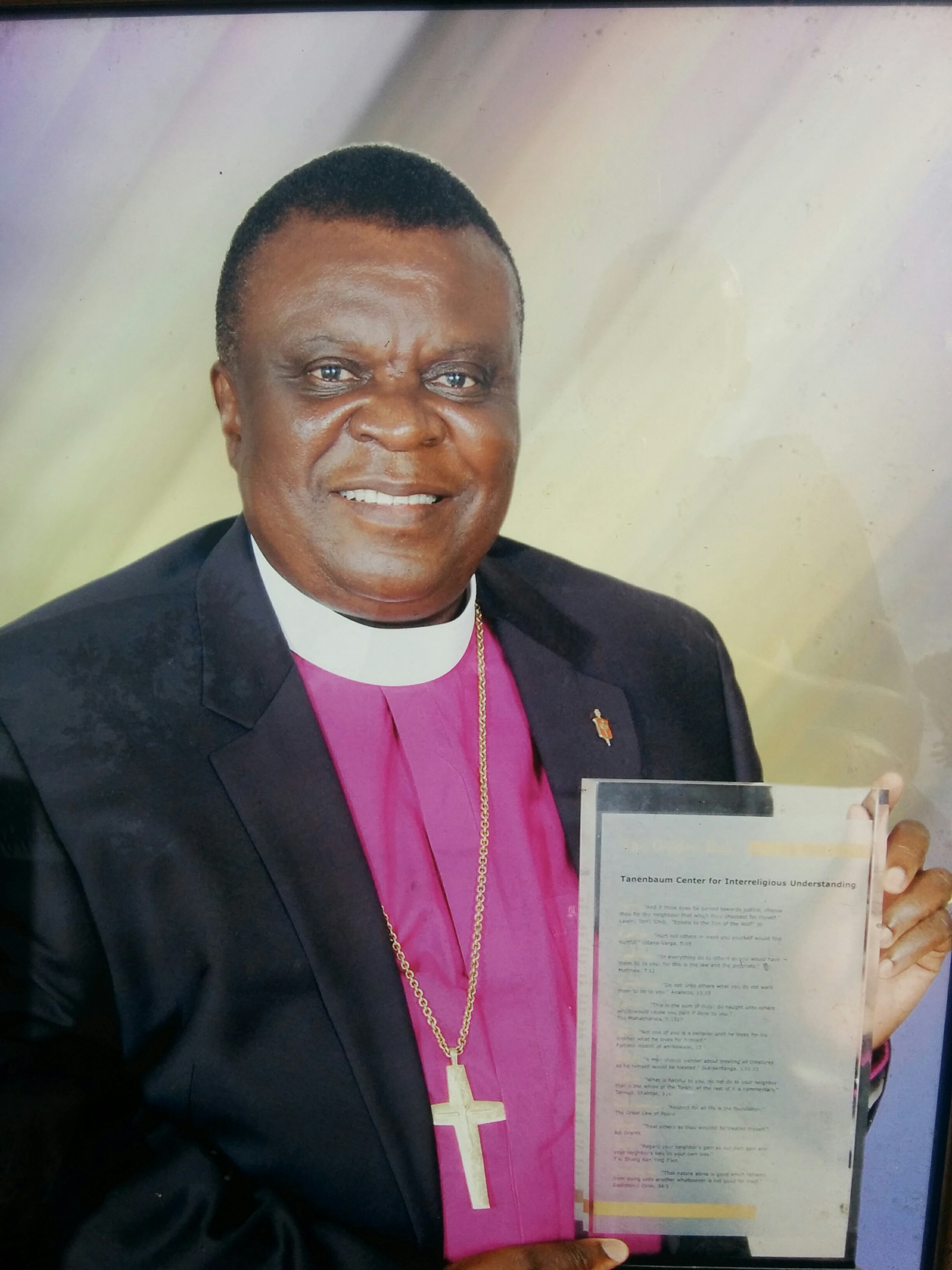 Bishop Ntambo attends World Humanitarian Summit
