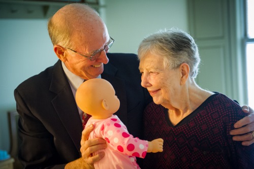 Retired bishop serves memory care unit as chaplain