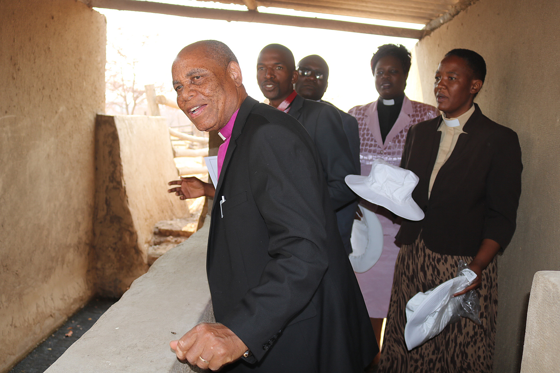 Cattle dip tank revitalizes village