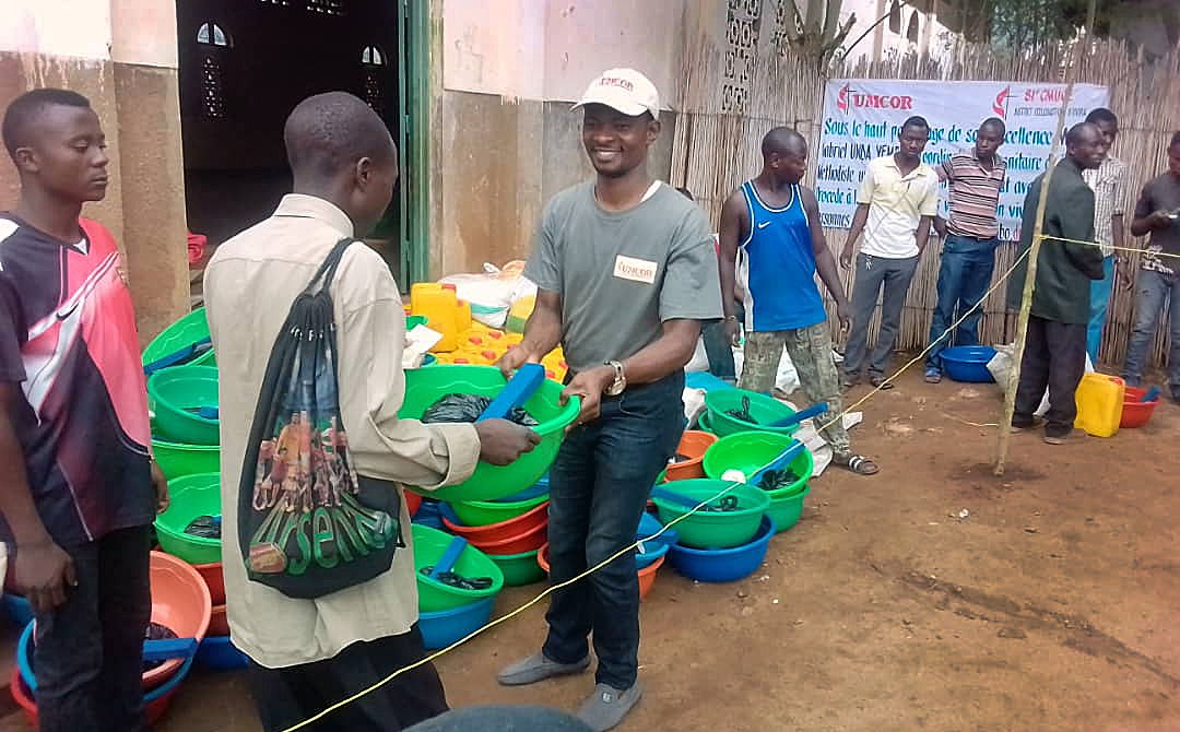 Church helps internally displaced people in Congo