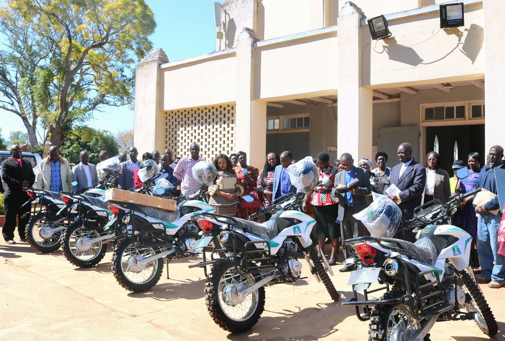 Motorbikes ease travel for rural pastors in Zimbabwe | United Methodist ...