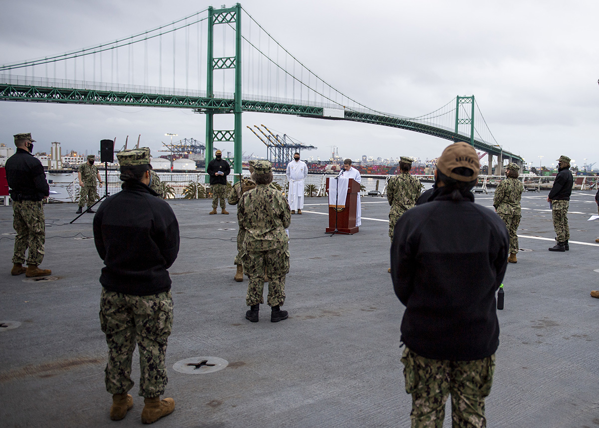 Military chaplains deployed in pandemic