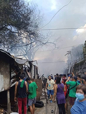 Philippines youth respond to fire victims | United Methodist News Service