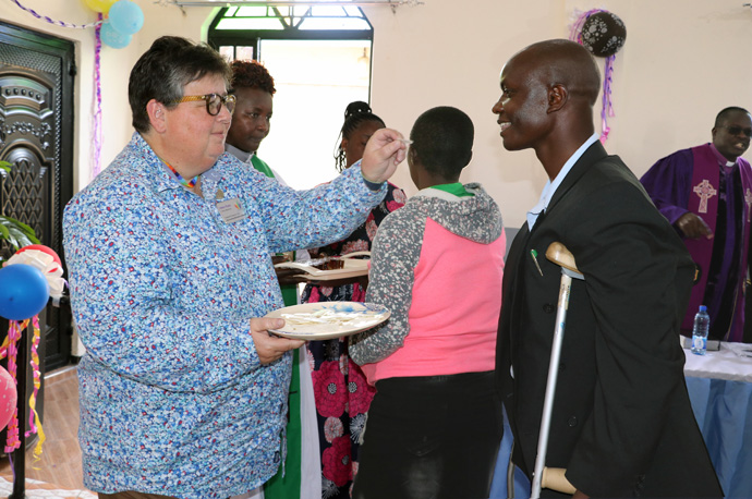 Bishop dedicates reconciling church in Kenya