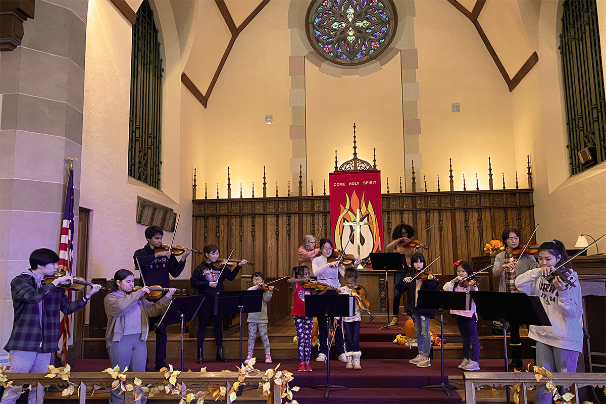Church’s free music lessons transform the community | UMNews.org